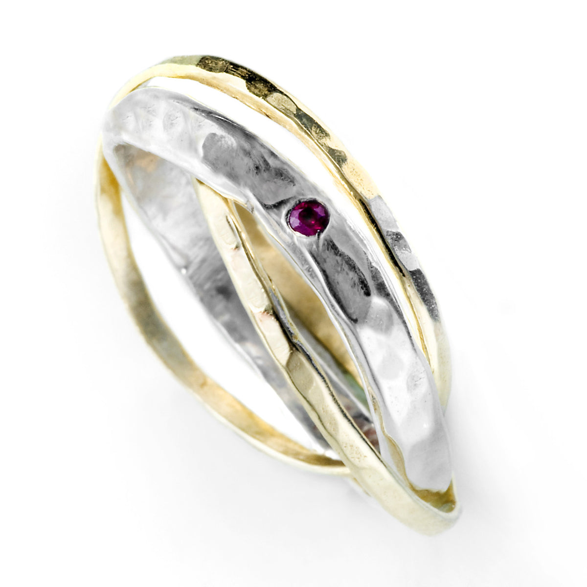 Interconnected Engagement Ring – Rebecca Zemans | Custom Handmade